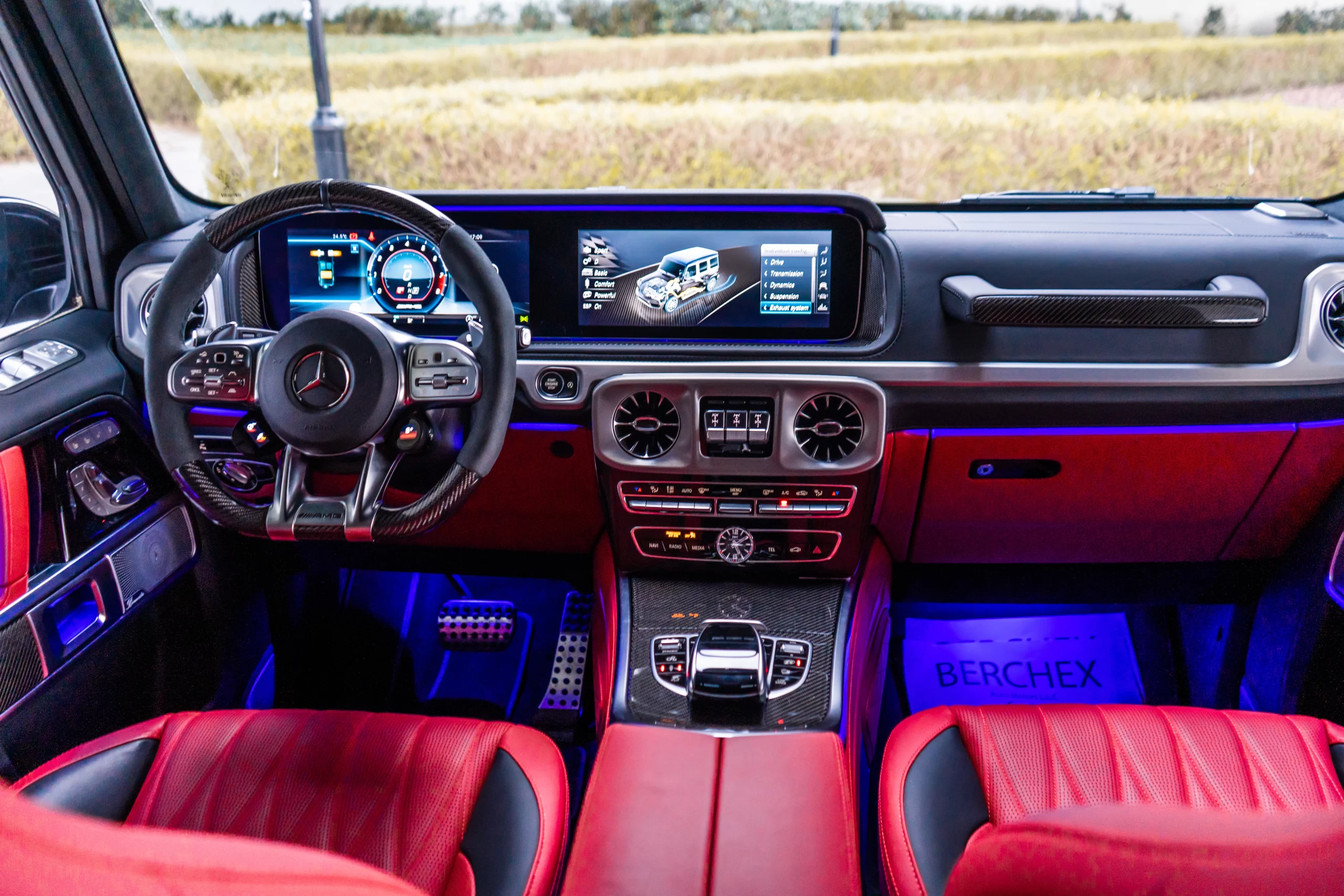 Mercedes G63 Blue - Berchex Auto